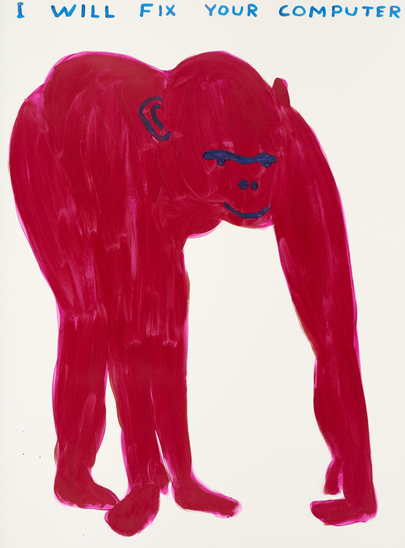 untitled 'I will fix your computer' - David Shrigley