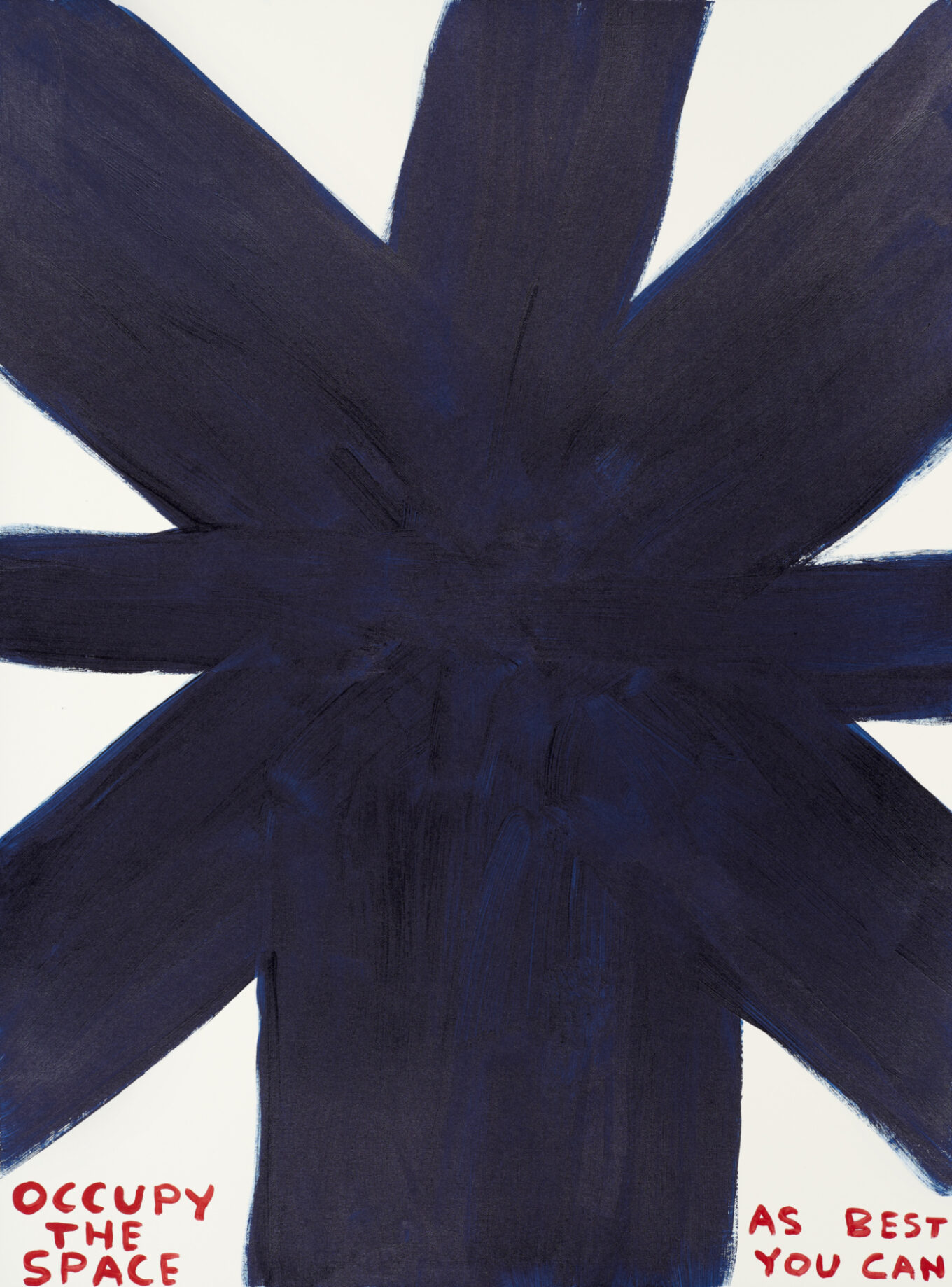 Untitled 'Occupy the Space' - David Shrigley