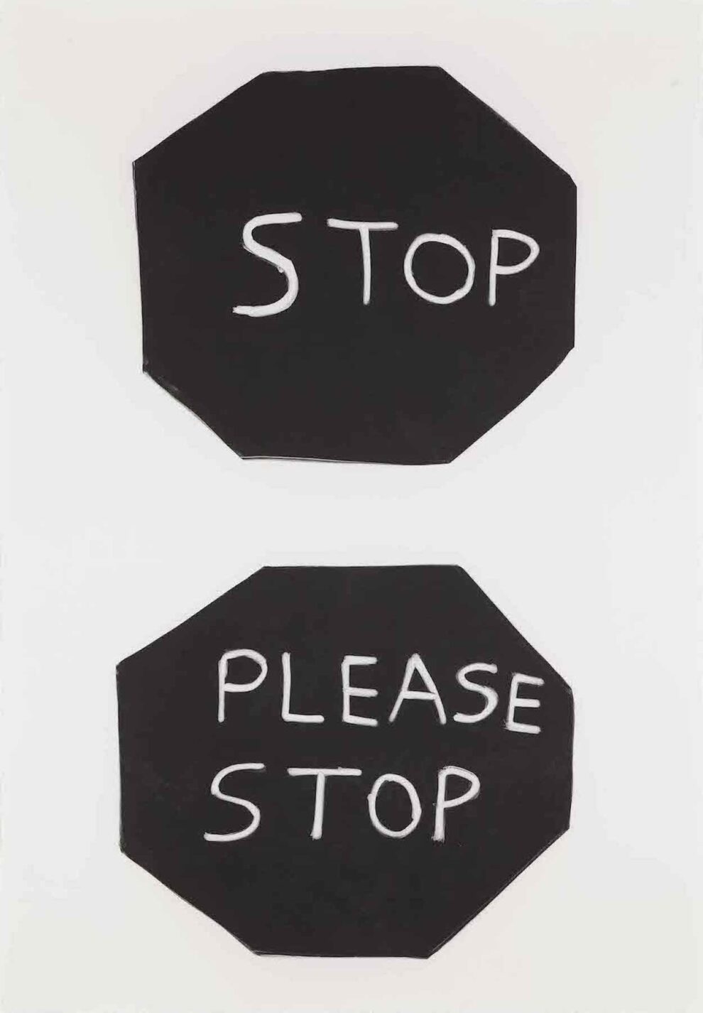 Stop Please Stop - David Shrigley